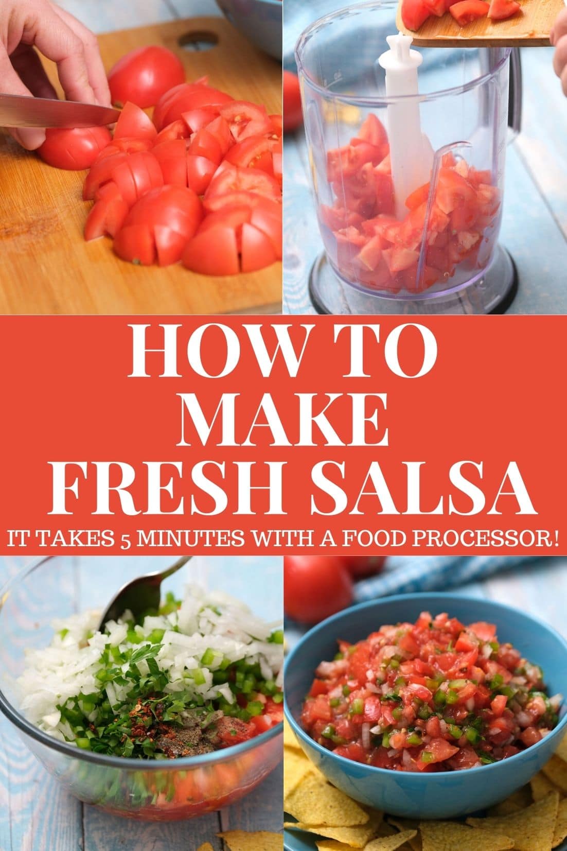 Fresh Tomato Salsa - Easy Homemade Salsa Recipe