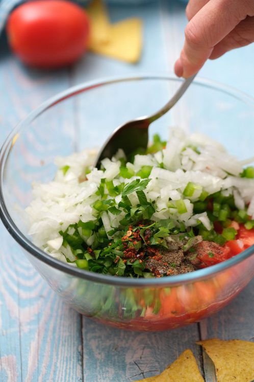 Fresh Tomato Salsa - Easy Homemade Salsa Recipe