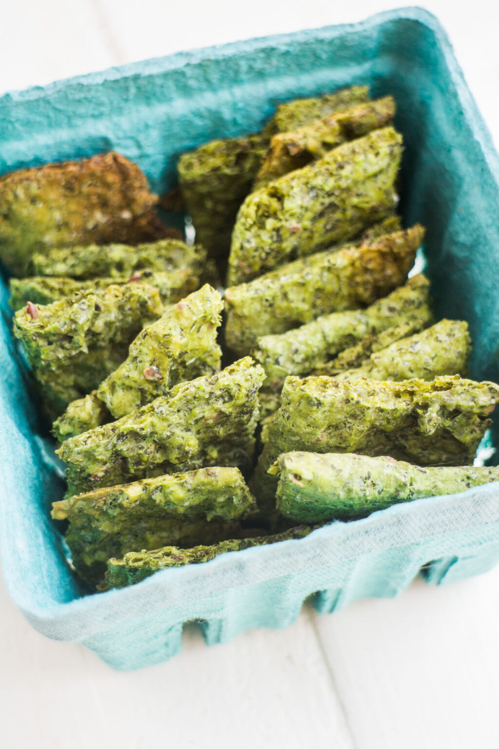 Homemade Kale Crackers - Healthy Snack Recipe