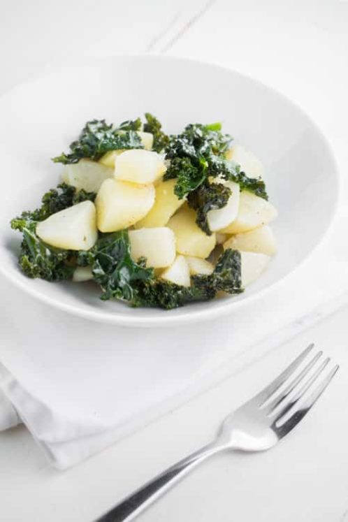 Potato Kale Salad - Easy Healthy Recipe to Make!
