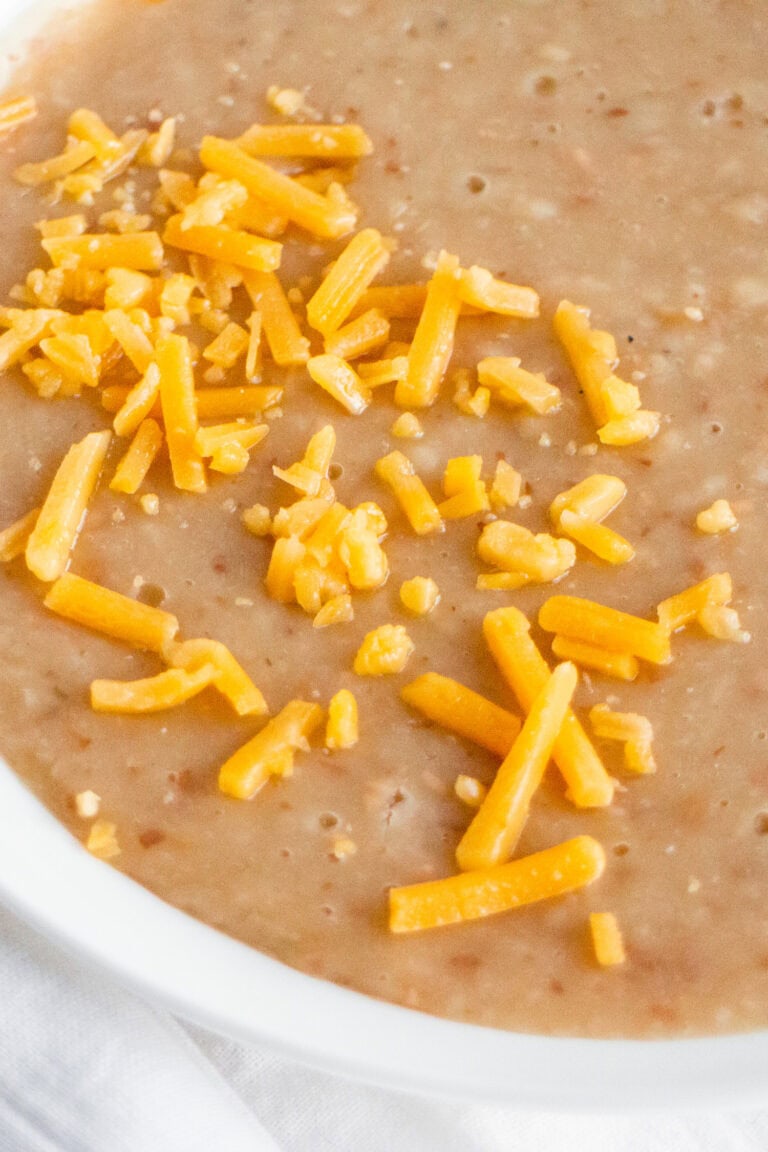 Slow Cooker Refried Beans - Brooklyn Farm Girl