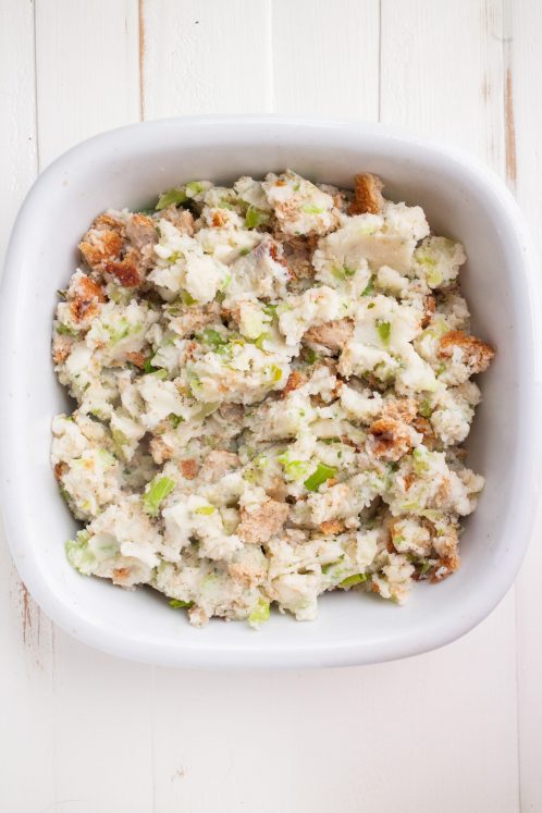 Amish Potato Stuffing - Brooklyn Farm Girl