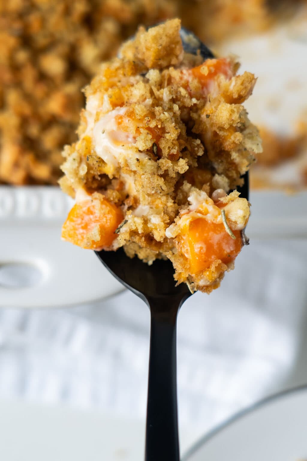 Savory Carrot Casserole with Cheddar Cheese - Brooklyn Farm Girl