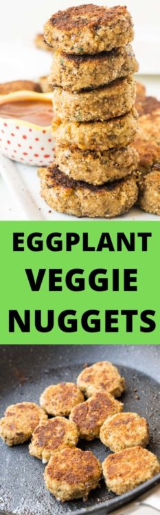 Eggplant Veggie Nuggets - Brooklyn Farm Girl