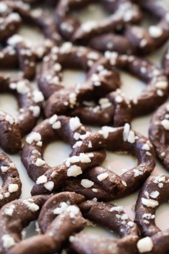 Chocolate Pretzel Cookies - Brooklyn Farm Girl
