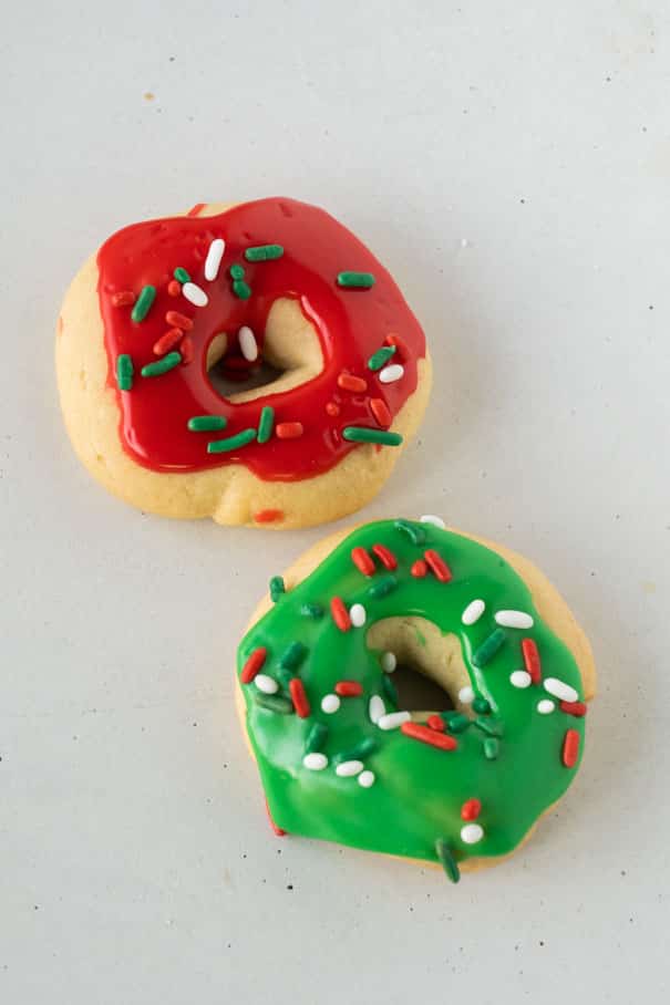 Christmas Donut Cookies - Brooklyn Farm Girl