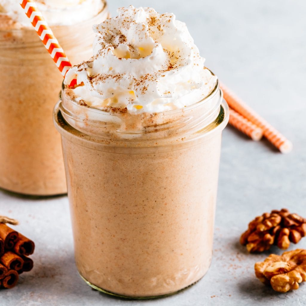 Leftover Pumpkin Pie Milkshake - Brooklyn Farm Girl