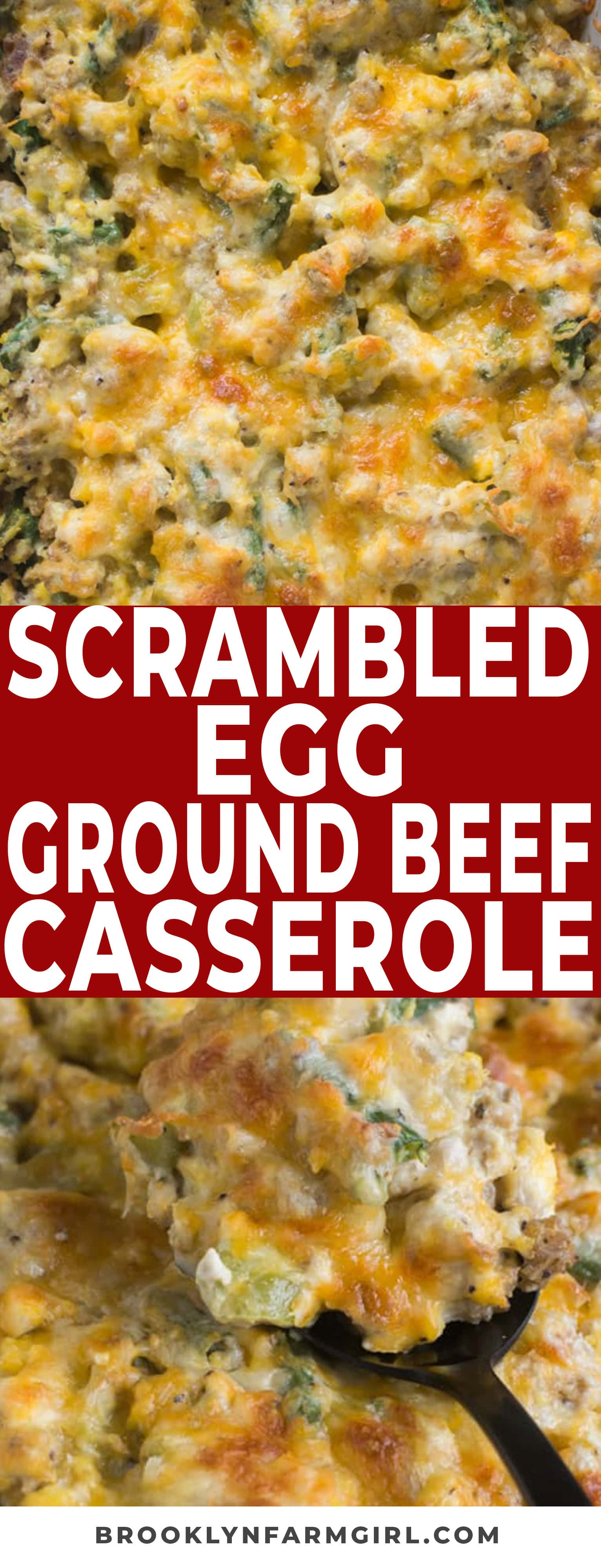 Scrambled Egg Ground Beef Casserole (Breakfast or Dinner) - Brooklyn ...