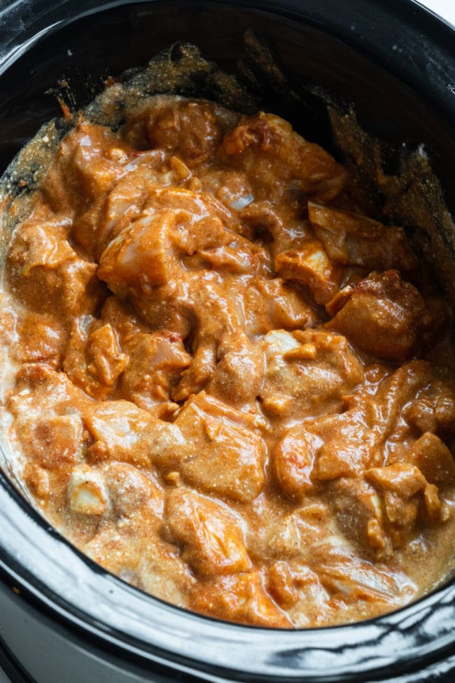 Slow Cooker Butter Chicken (4 Hours) - Brooklyn Farm Girl