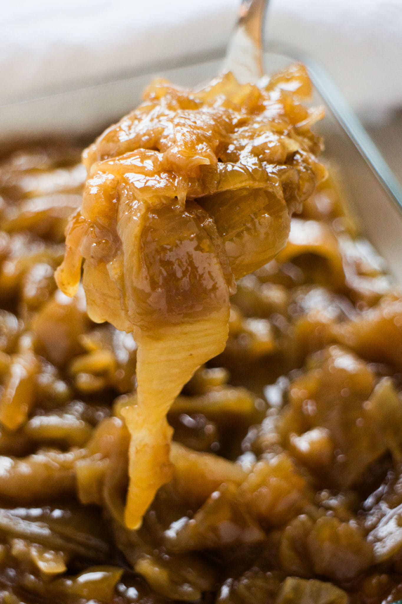 Slow Cooker Caramelized Onions - Brooklyn Farm Girl