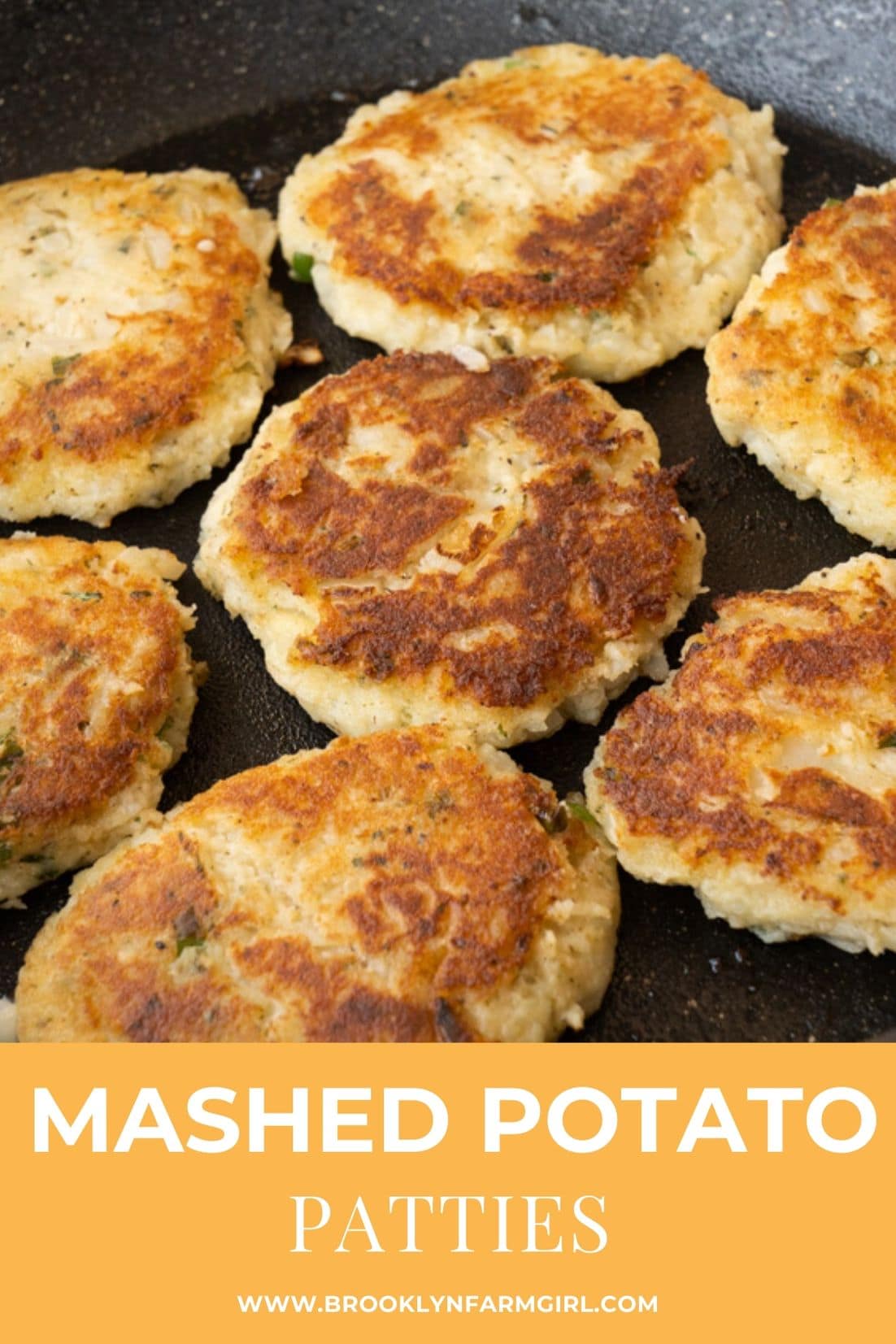 Mashed Potato Patties - Brooklyn Farm Girl
