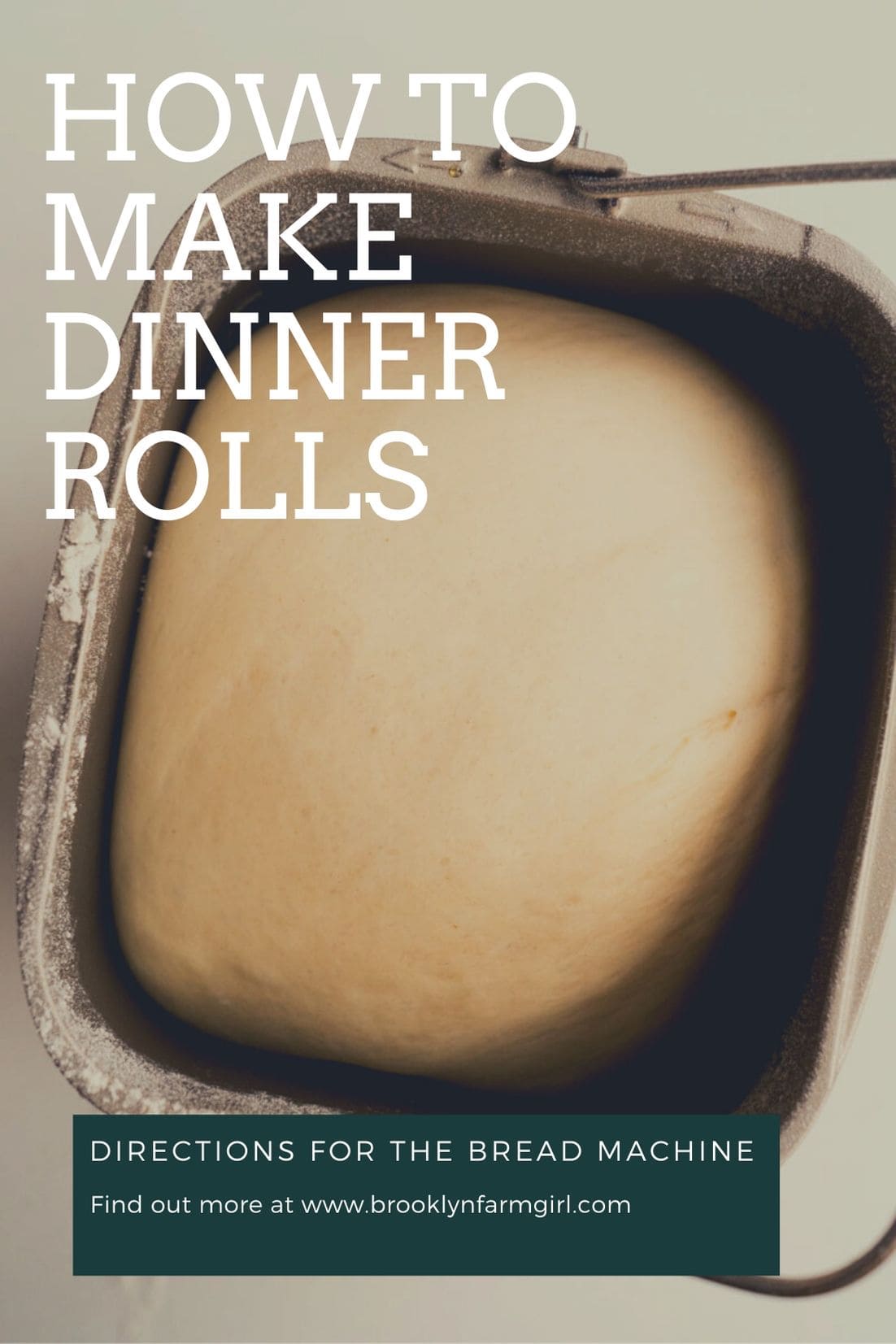 Fluffy Bread Machine Rolls - Brooklyn Farm Girl