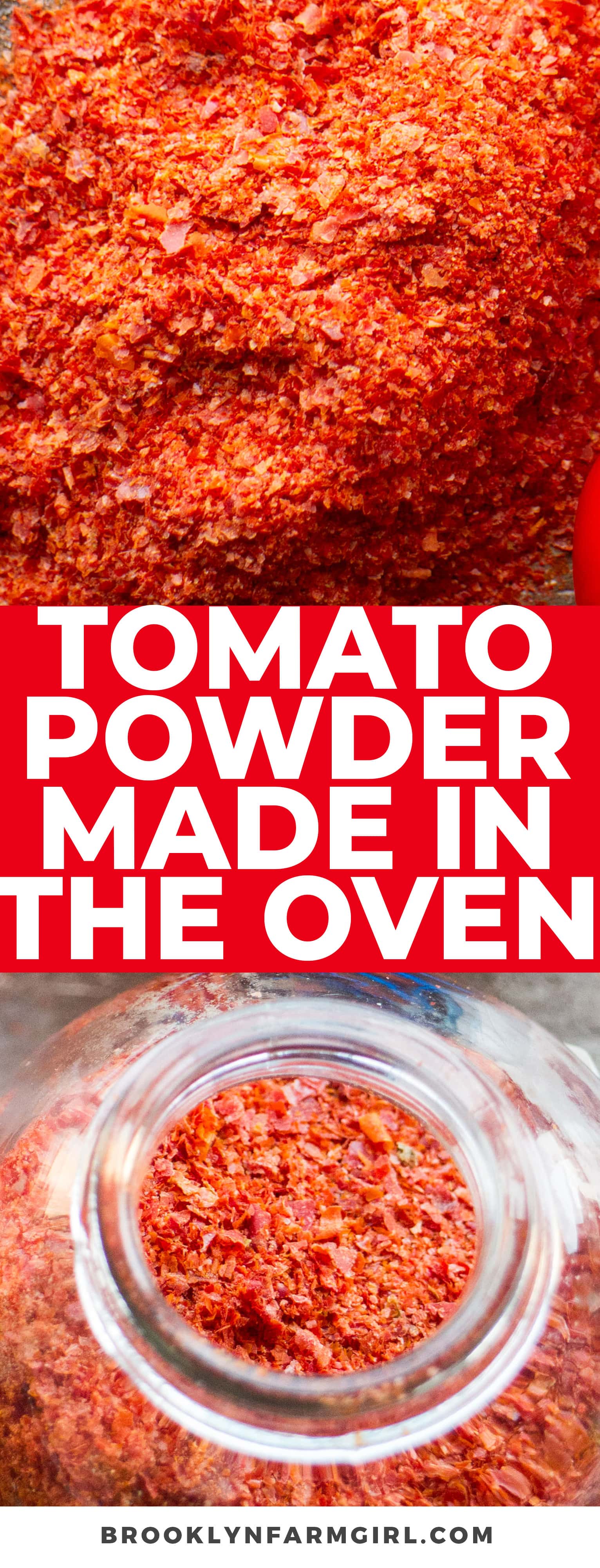 How to Make Tomato Powder Out of Tomato Skins - In the Oven - Brooklyn ...