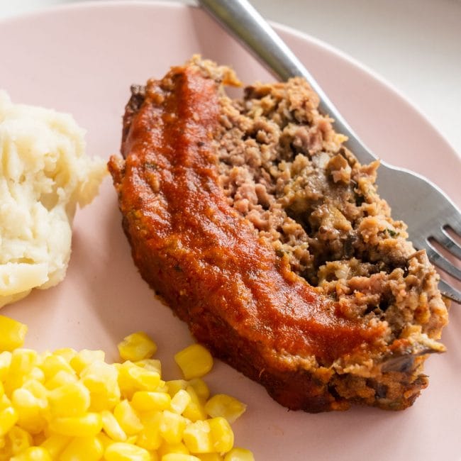 Cheesy Meatloaf - Brooklyn Farm Girl