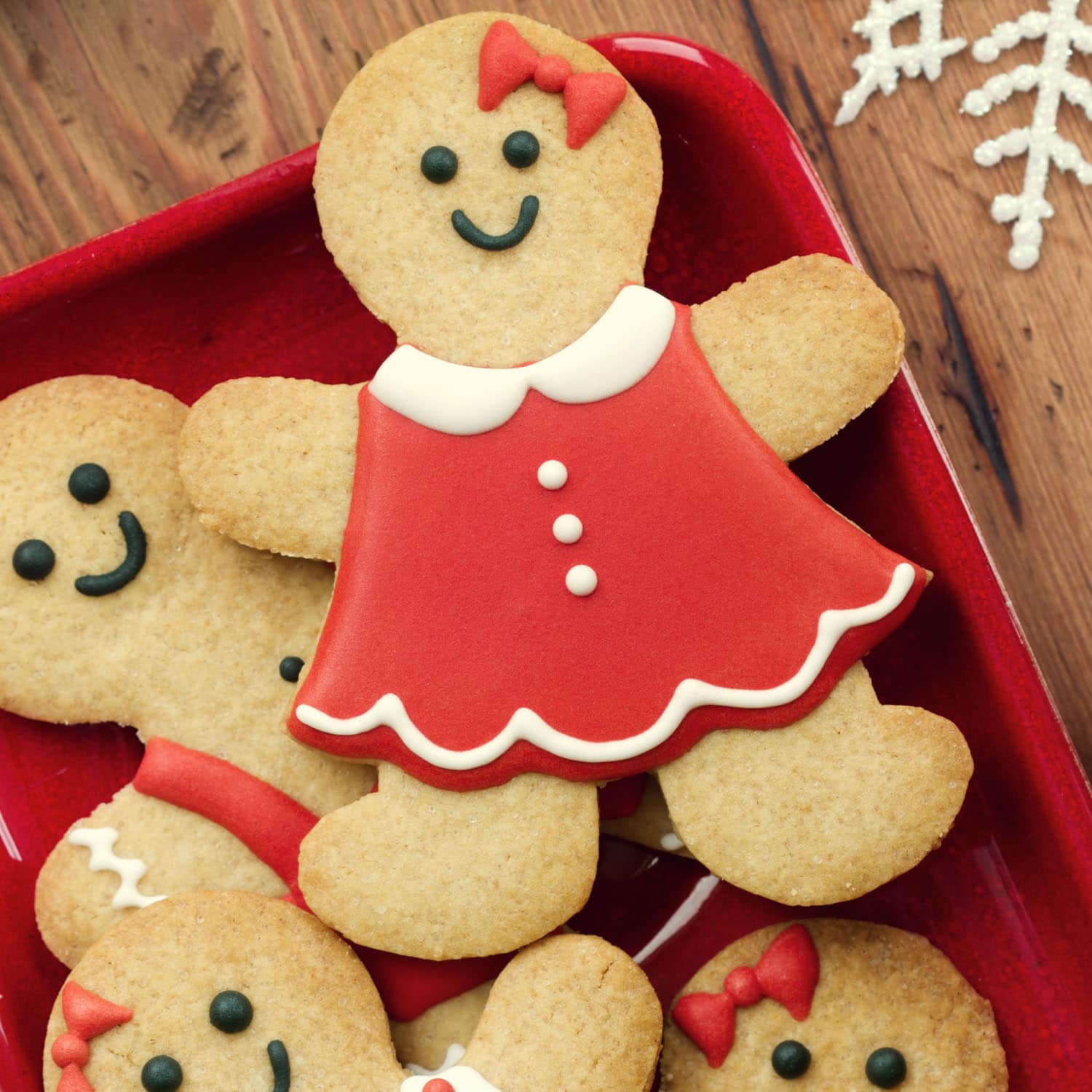 2 Gingerbread Men In Red Home D cor Ornaments Accents Lifepharmafze
