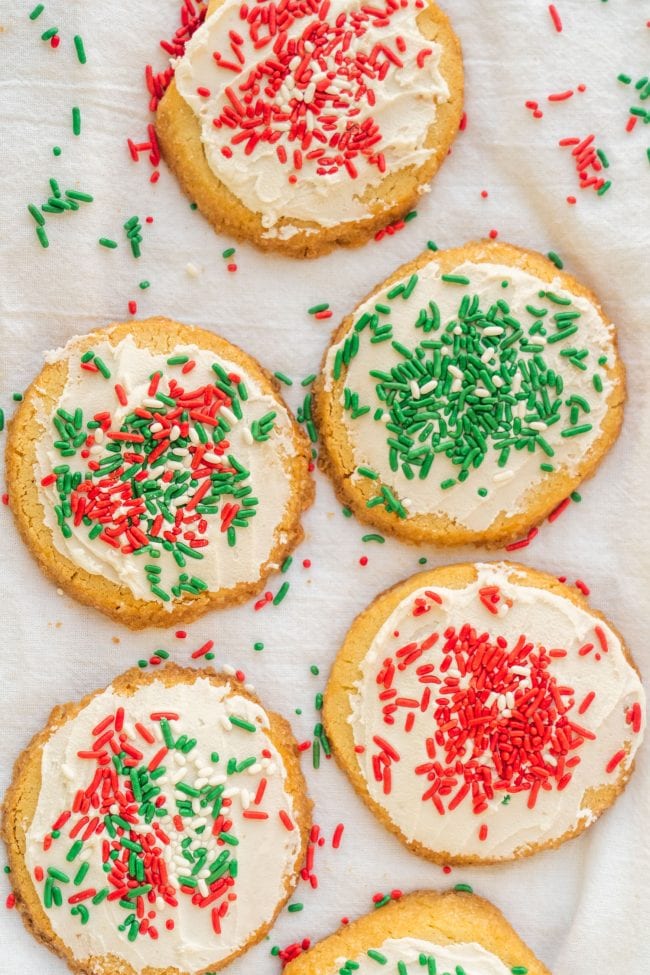 Christmas Shortbread Cookies - Brooklyn Farm Girl