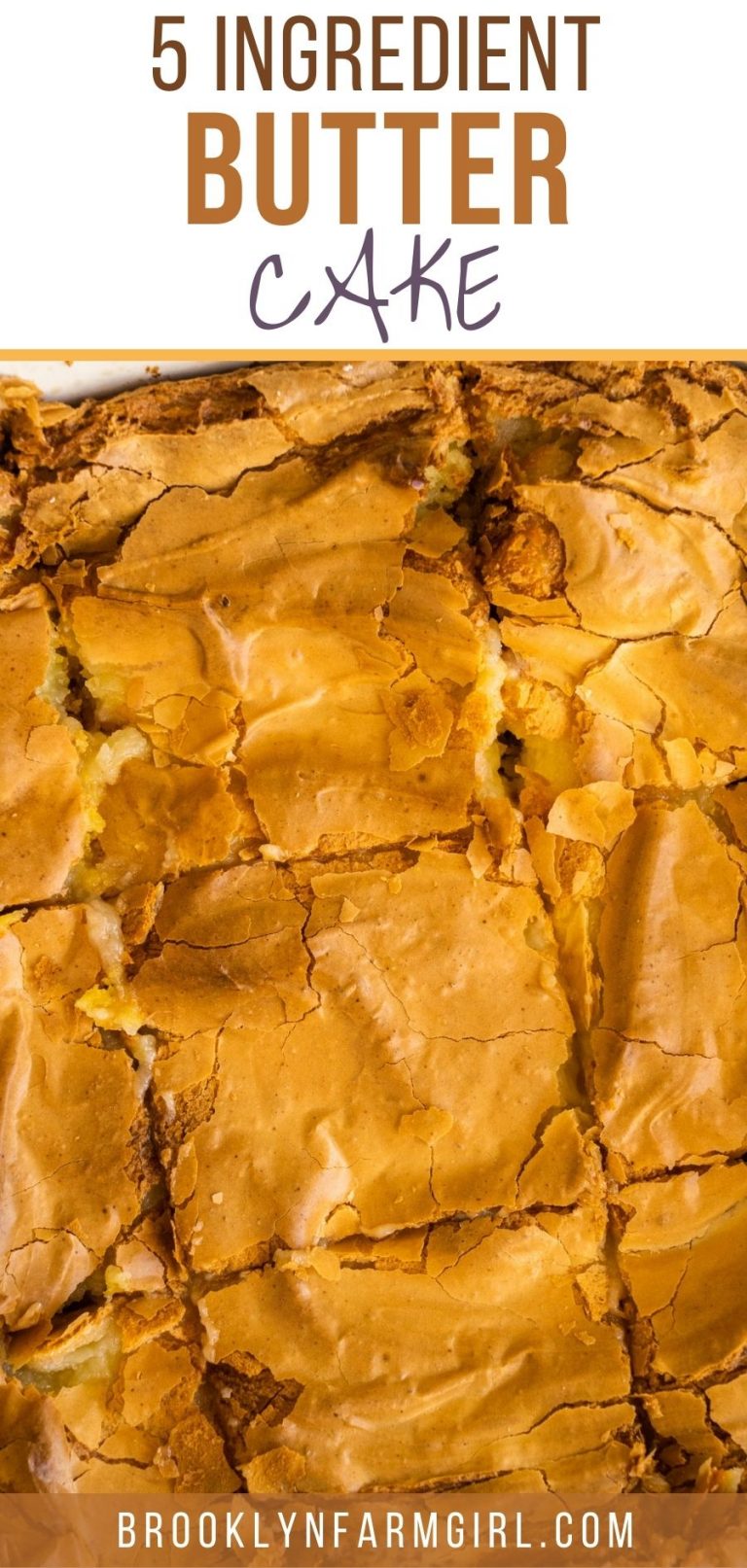 Cake Mix Butter Cake - Brooklyn Farm Girl