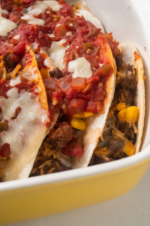 Leftover Rice Tacos - Brooklyn Farm Girl