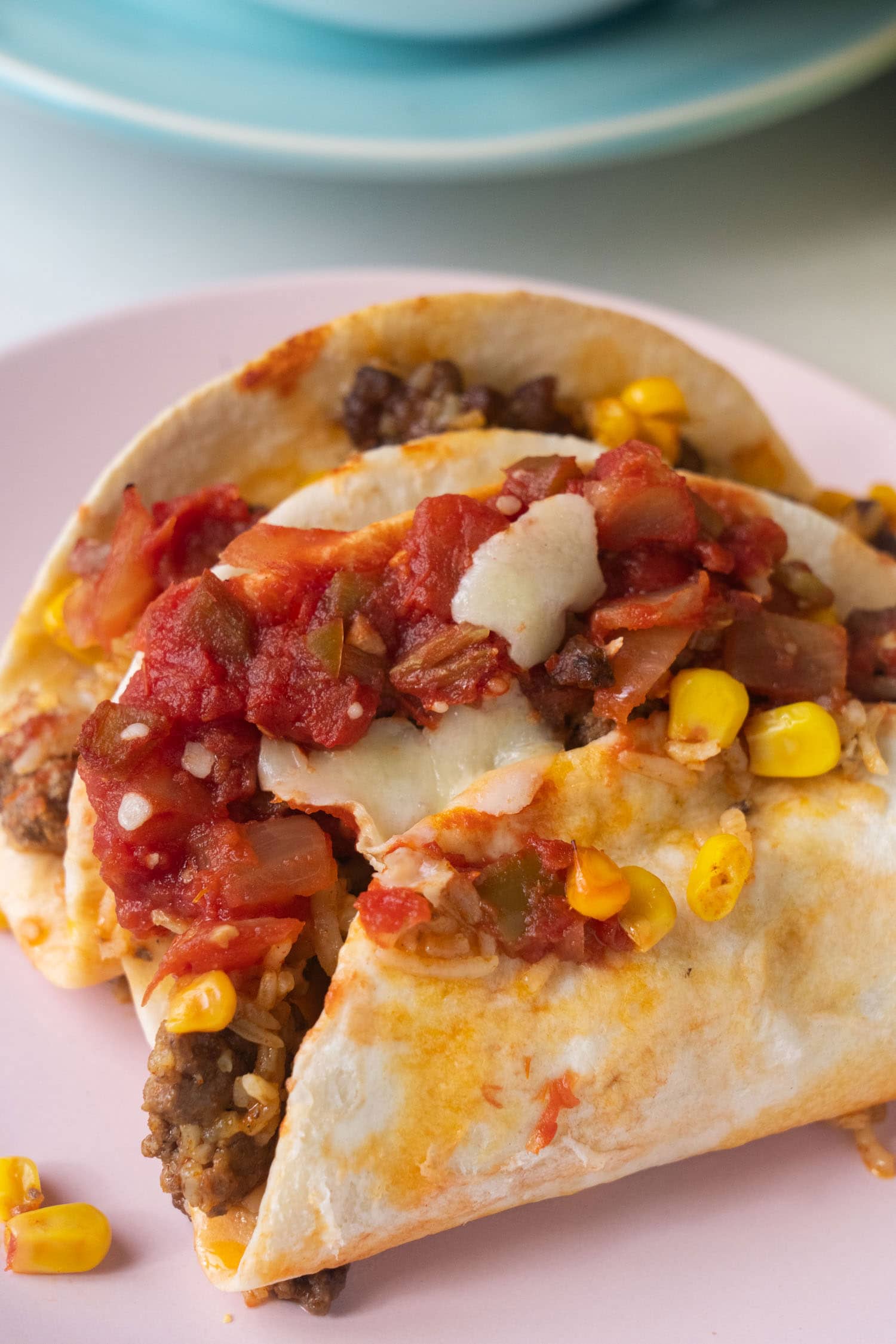 Leftover Rice Tacos - Brooklyn Farm Girl