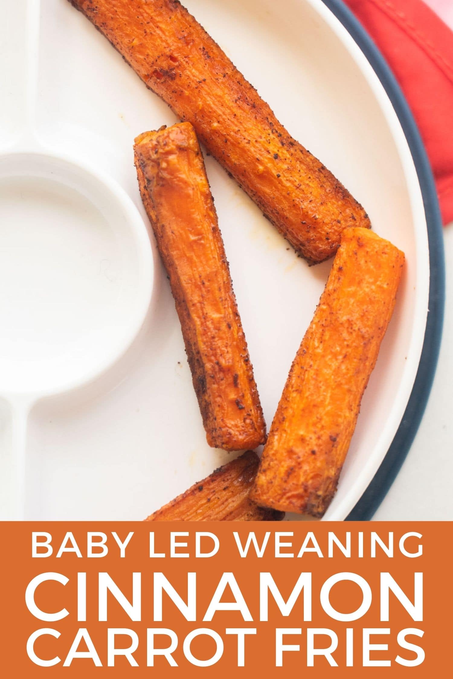 Cinnamon Carrot Fries for Baby - Brooklyn Farm Girl
