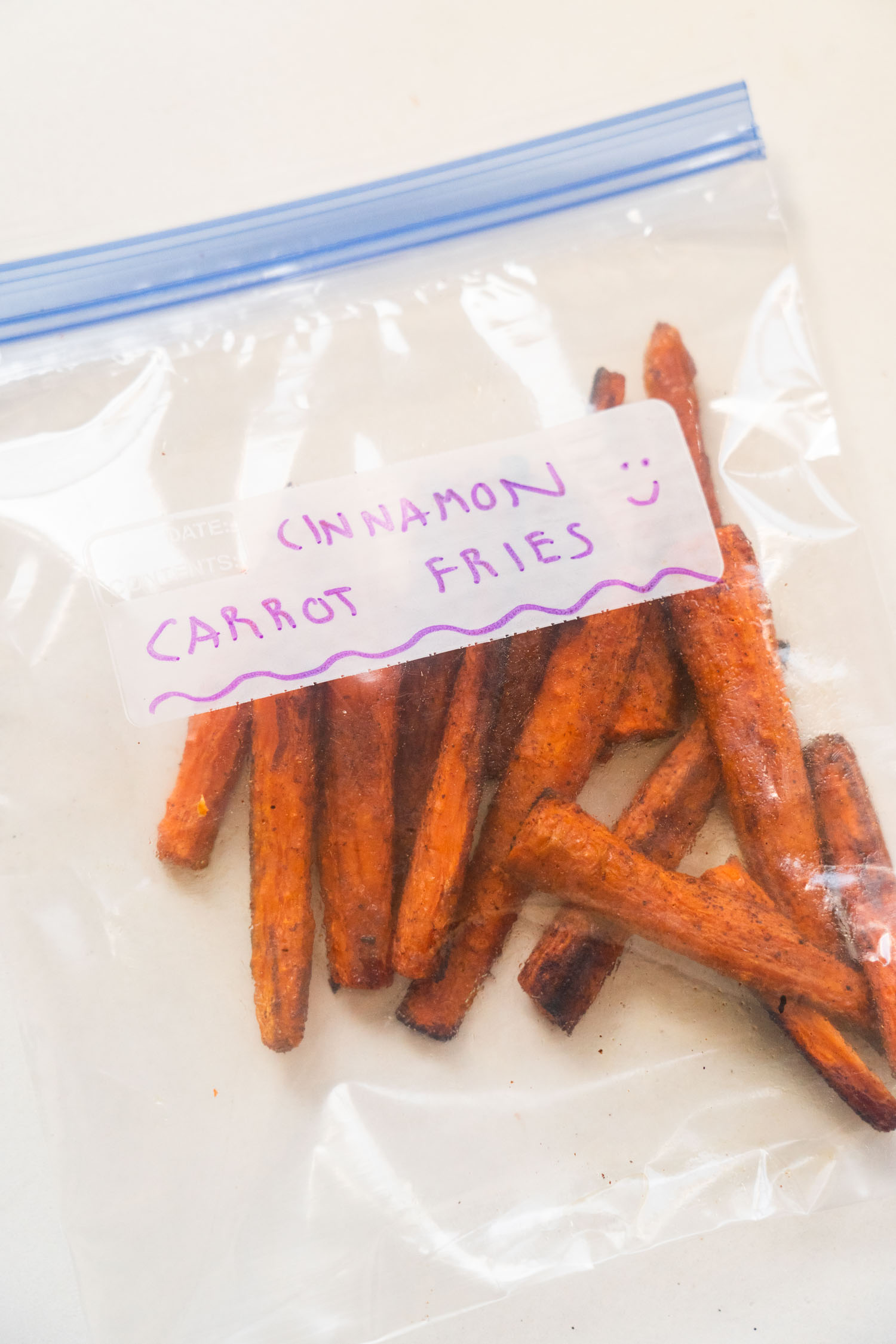 Cinnamon Carrot Fries for Baby - Brooklyn Farm Girl