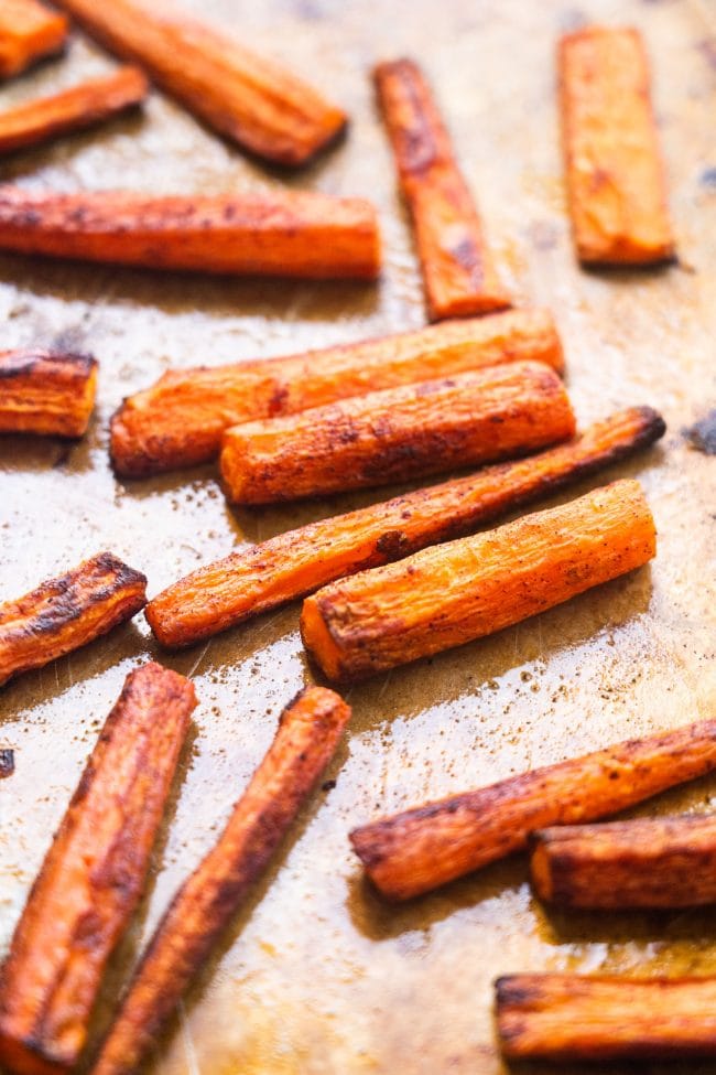 Cinnamon Carrot Fries for Baby - Brooklyn Farm Girl