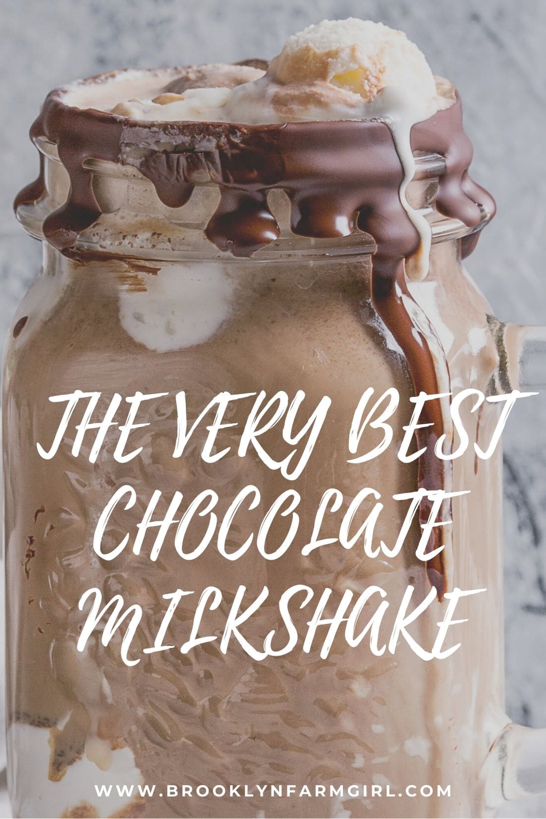 The Best Chocolate Milkshake - Brooklyn Farm Girl