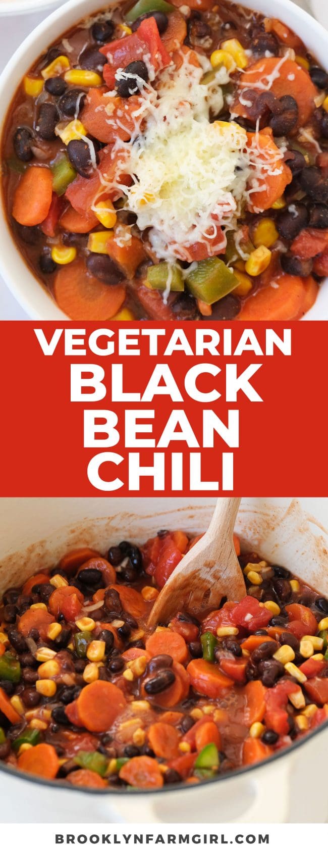 Vegetarian Black Bean Chili - Brooklyn Farm Girl