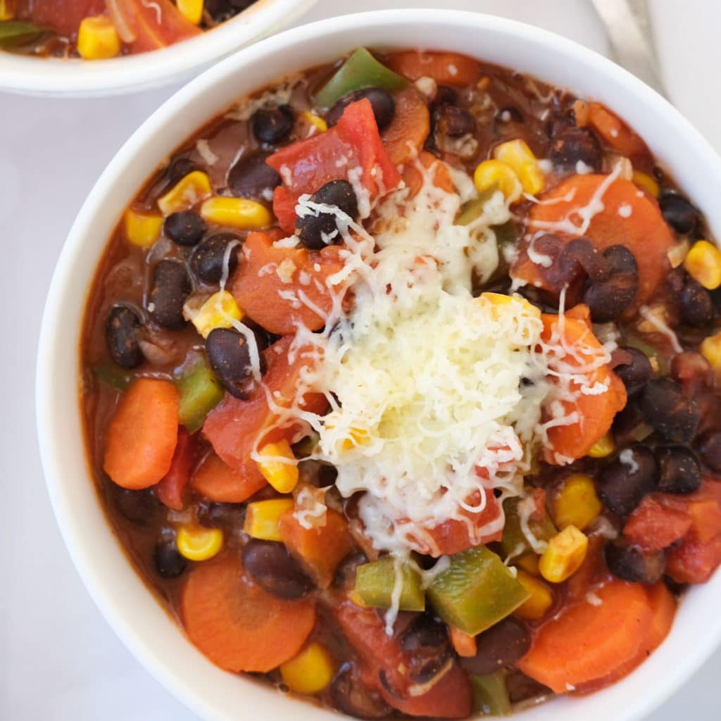 Vegetarian Black Bean Chili - Brooklyn Farm Girl