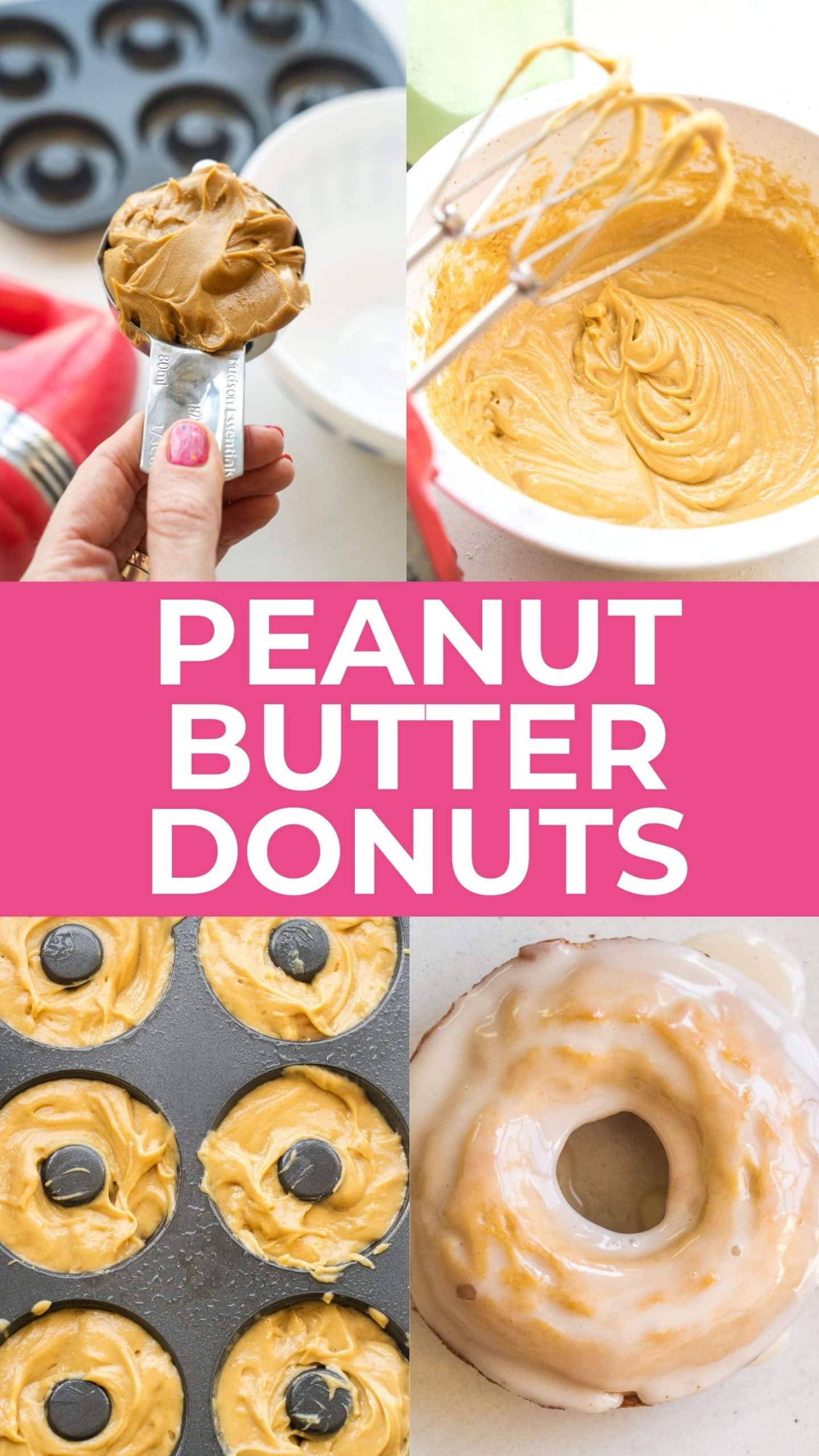 Peanut Butter Donuts - Brooklyn Farm Girl