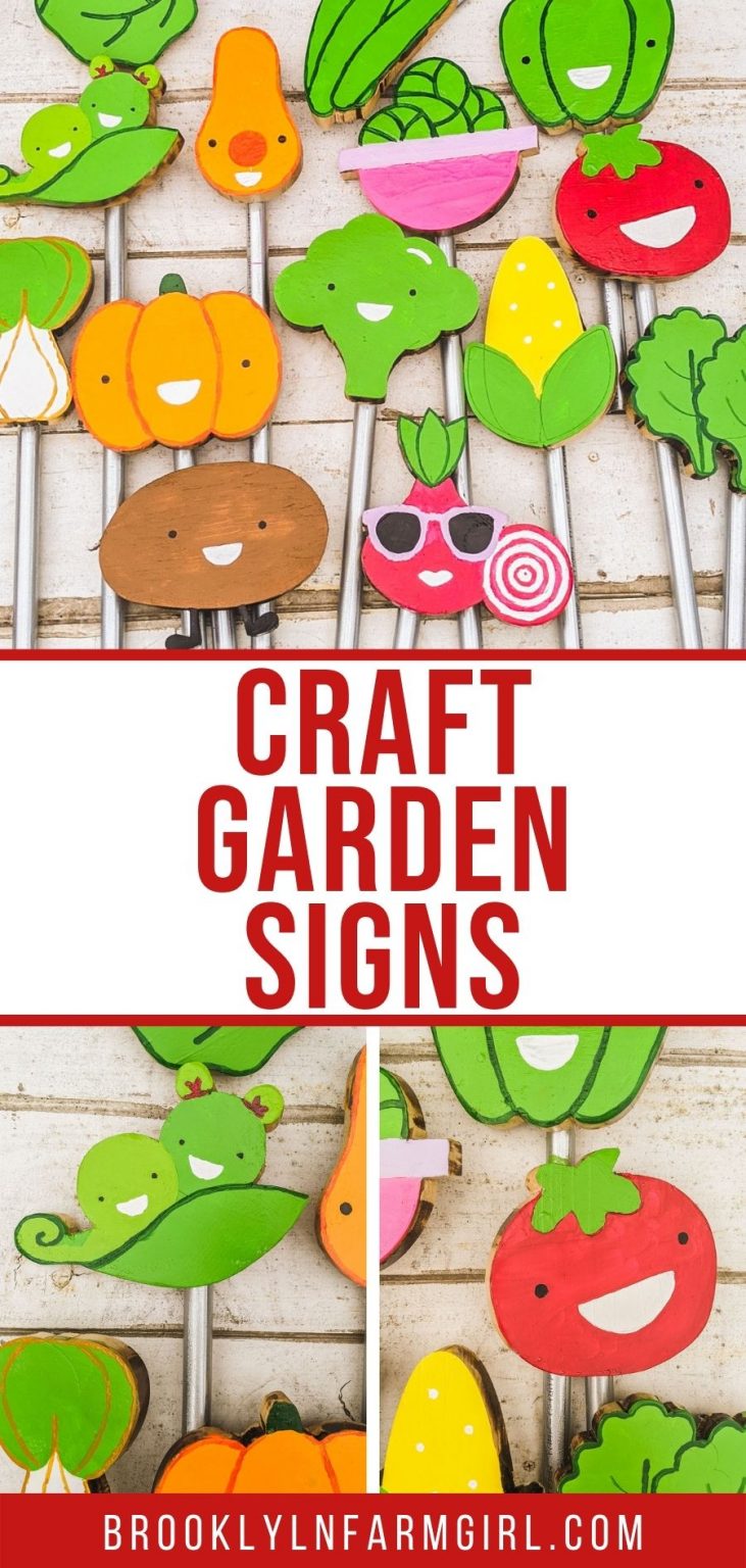 Cute Vegetable Garden Signs - Brooklyn Farm Girl