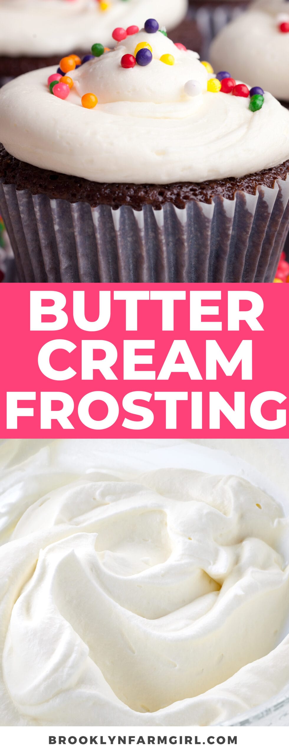 Buttercream Icing for Cupcakes (Vanilla and Chocolate) - Brooklyn Farm Girl