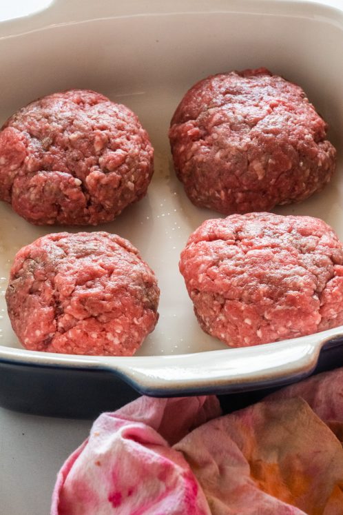 How to Cook Burgers in the Oven - Brooklyn Farm Girl