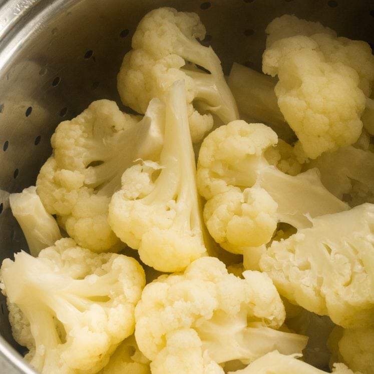 Cheesy Cauliflower (Cheddar Cheese) - Brooklyn Farm Girl