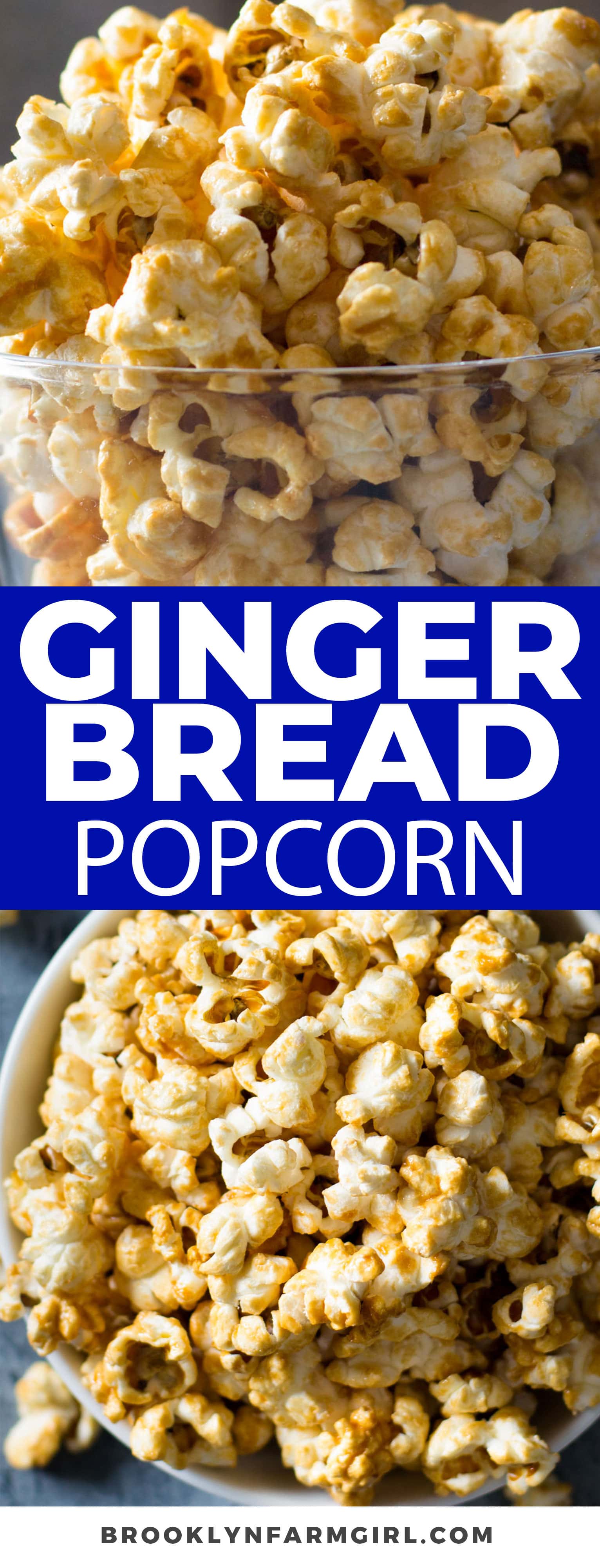 Gingerbread Popcorn - Brooklyn Farm Girl