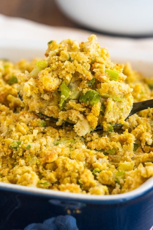 Southern Cornbread Dressing - Brooklyn Farm Girl