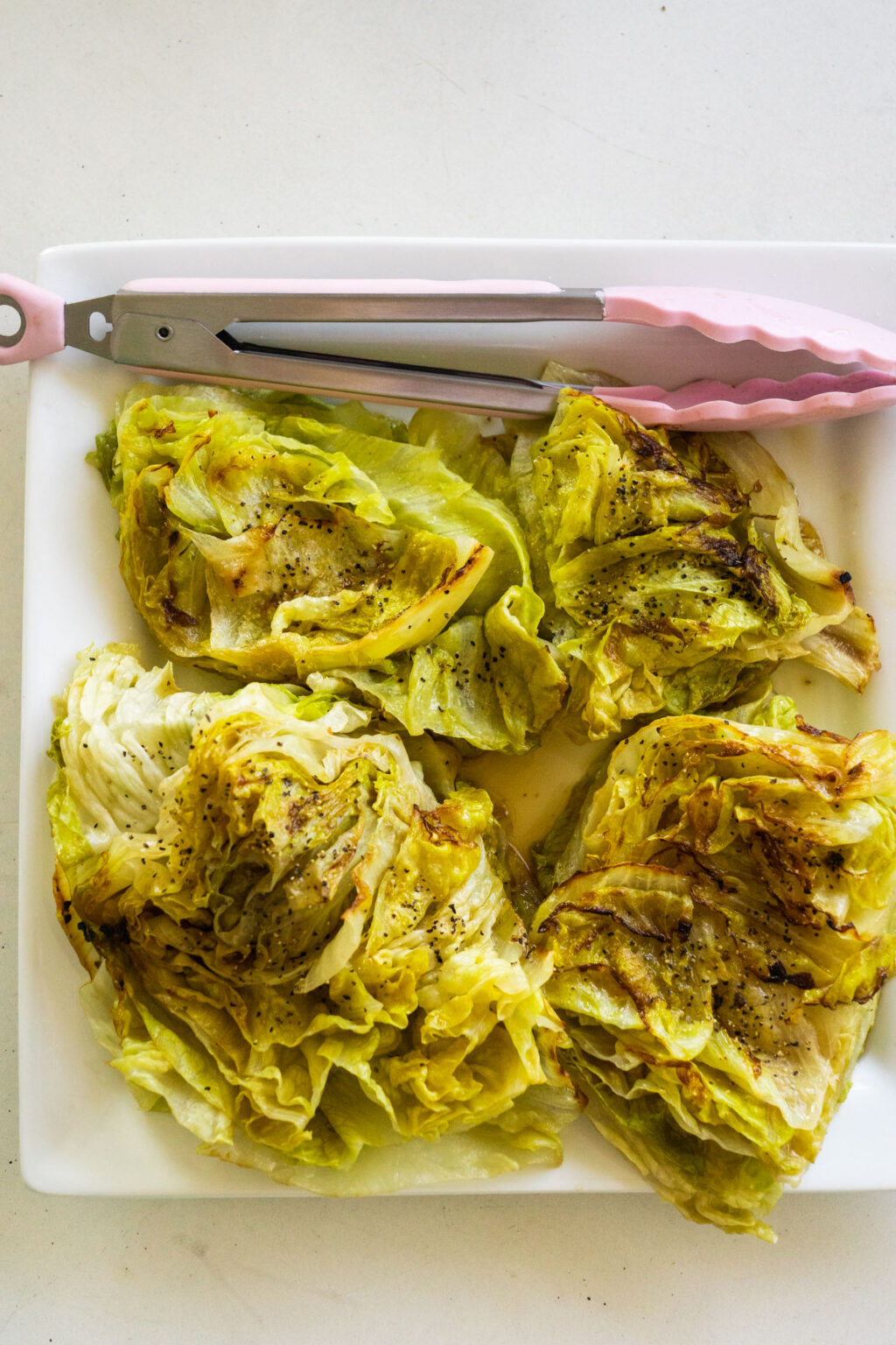 Cooked Lettuce in Chicken Broth (Any Lettuce Type!) - Brooklyn Farm Girl