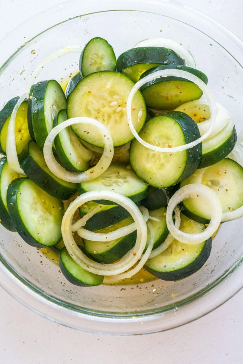 Microwave Pickles (8 minute pickles!) - Brooklyn Farm Girl