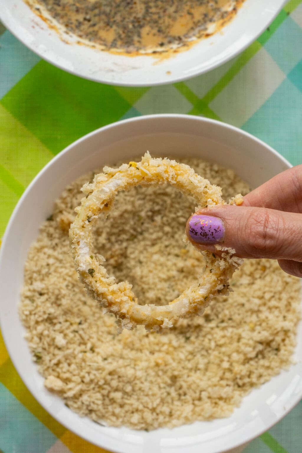 Baked Onion Rings - Brooklyn Farm Girl