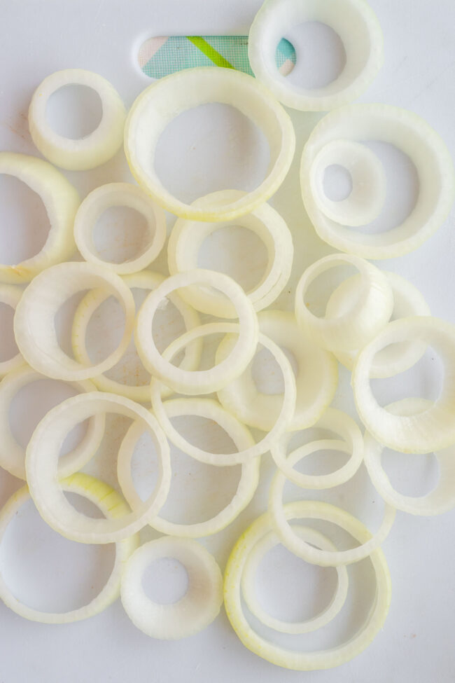 Baked Onion Rings - Brooklyn Farm Girl