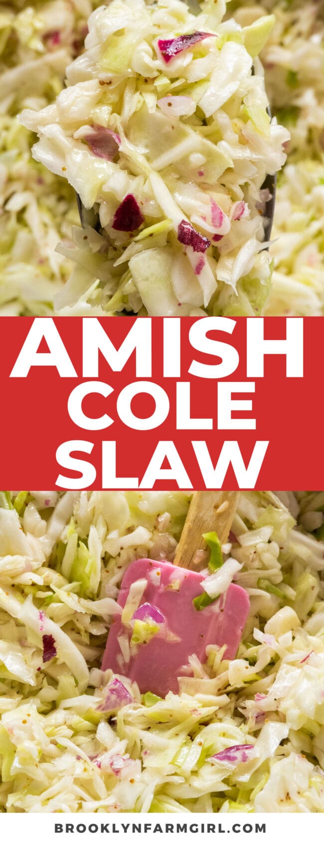 Amish Coleslaw - Brooklyn Farm Girl