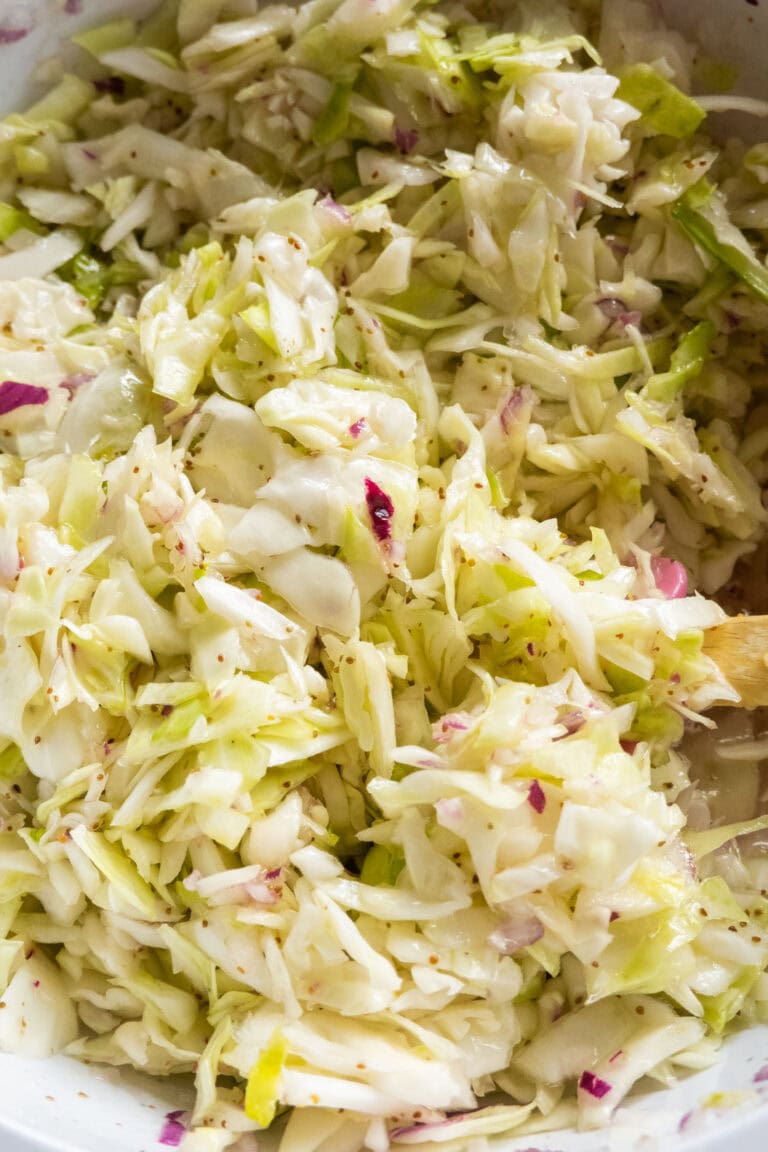 Amish Coleslaw - Brooklyn Farm Girl