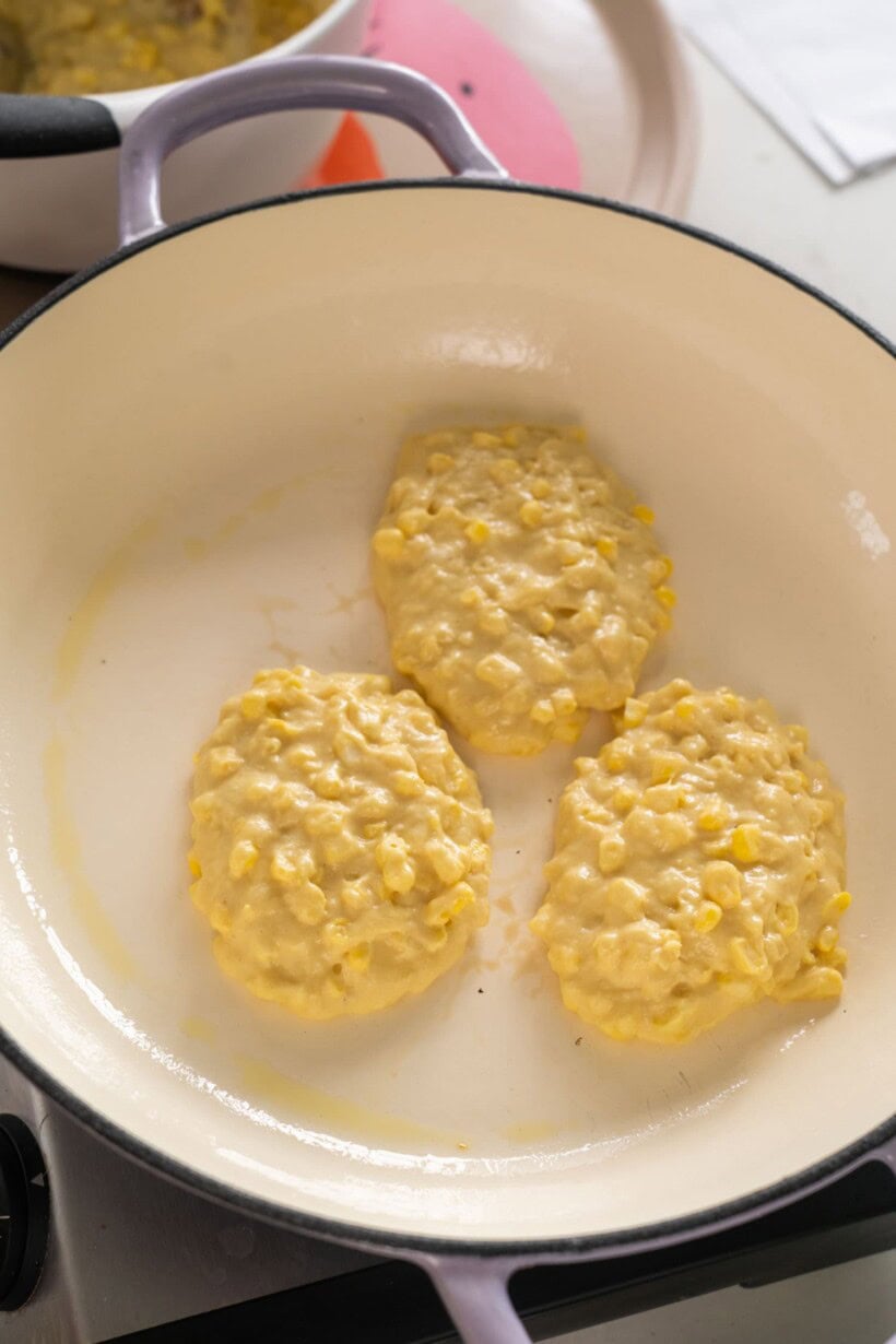 Fresh Corn Pancakes - Brooklyn Farm Girl