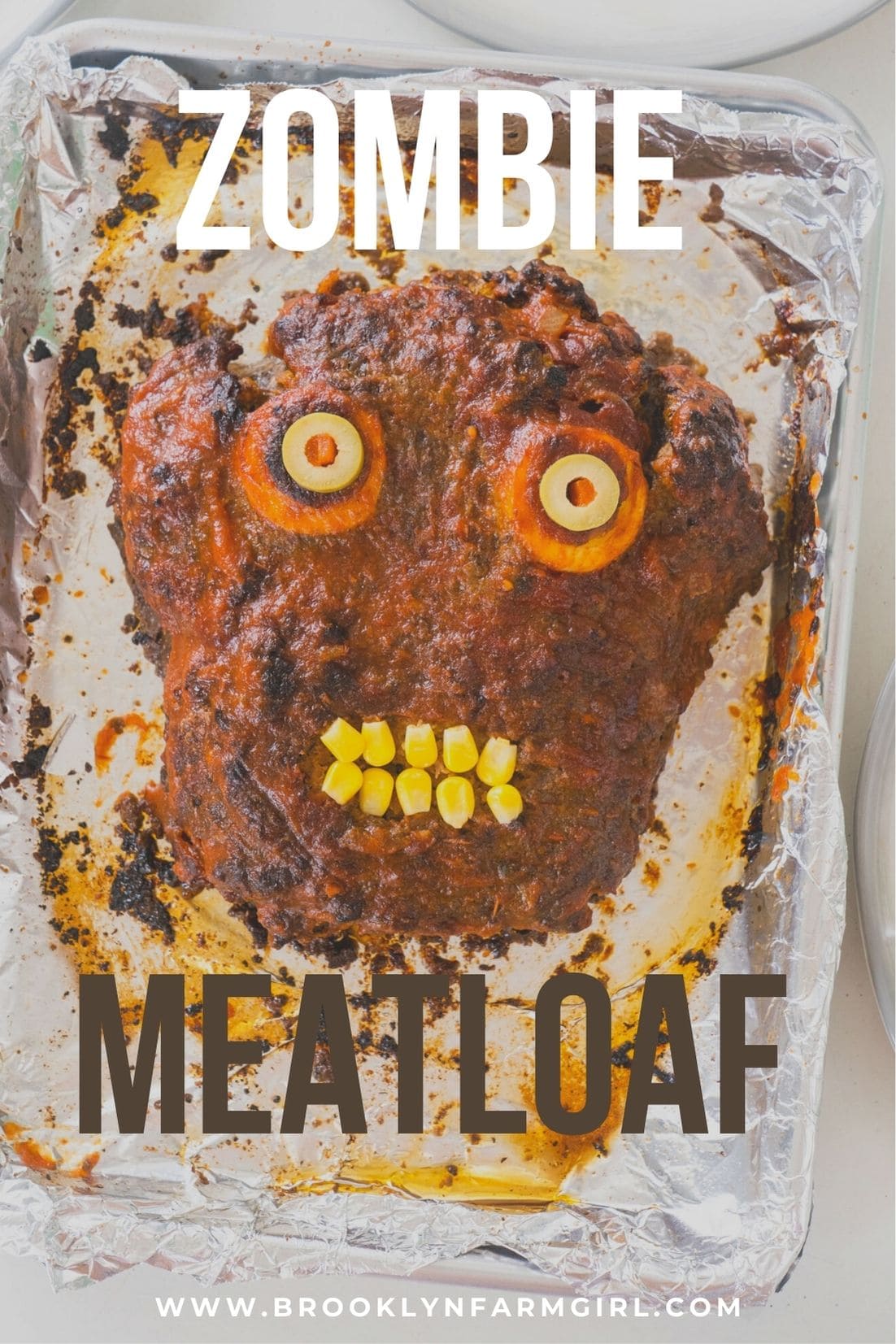 Halloween Meatloaf - Brooklyn Farm Girl