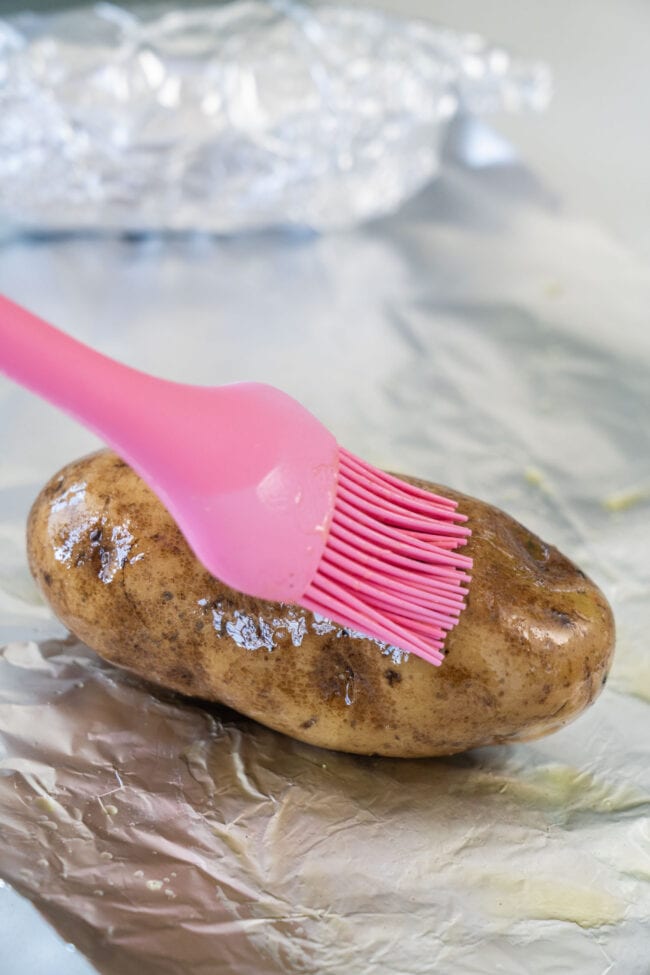 Crockpot Baked Potatoes - Brooklyn Farm Girl