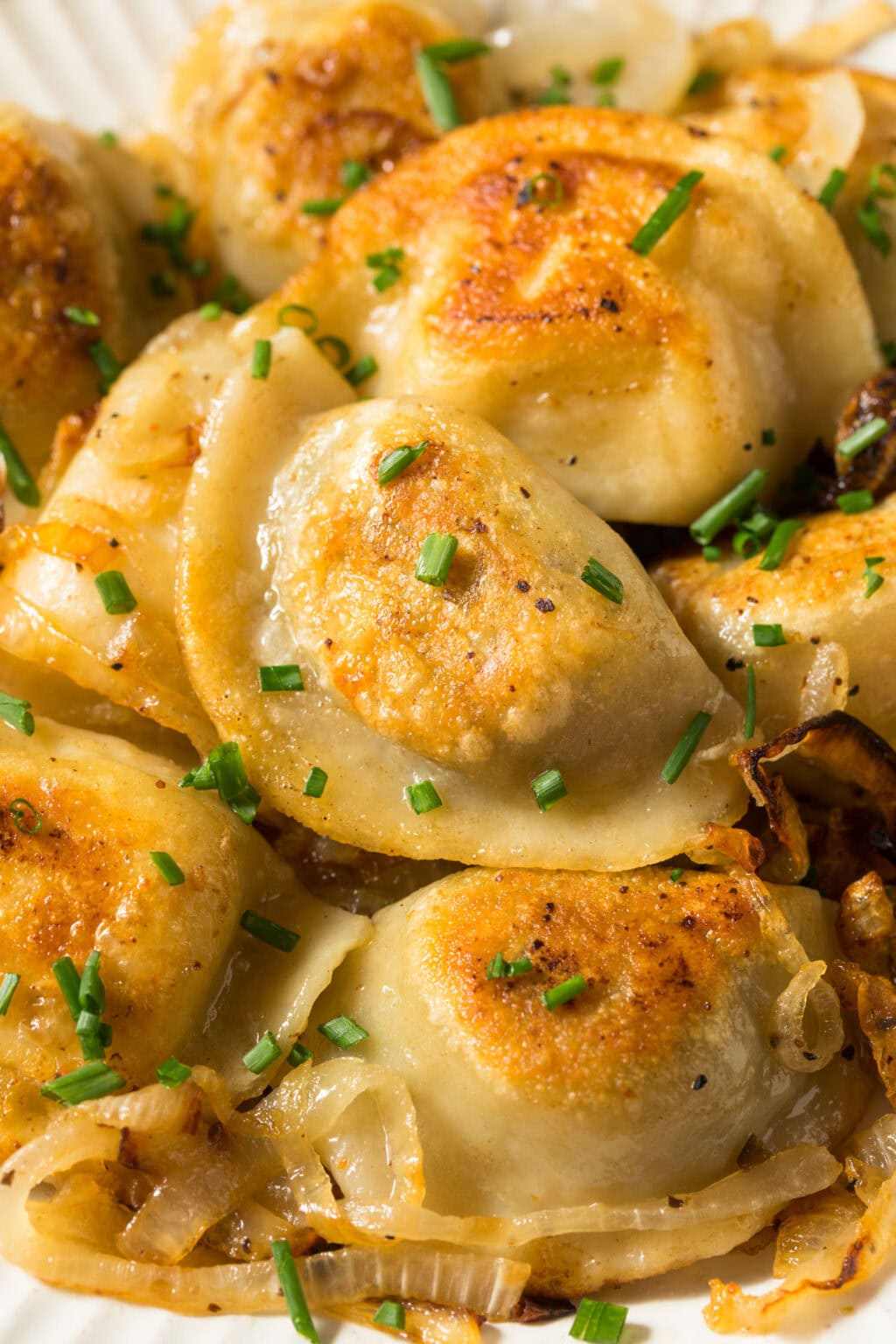 Pierogies With Cabbage and Bacon - Brooklyn Farm Girl