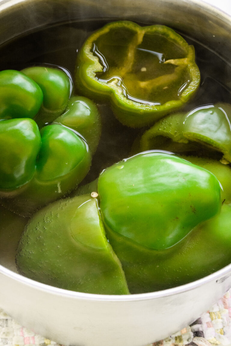 Classic Stuffed Peppers - Brooklyn Farm Girl