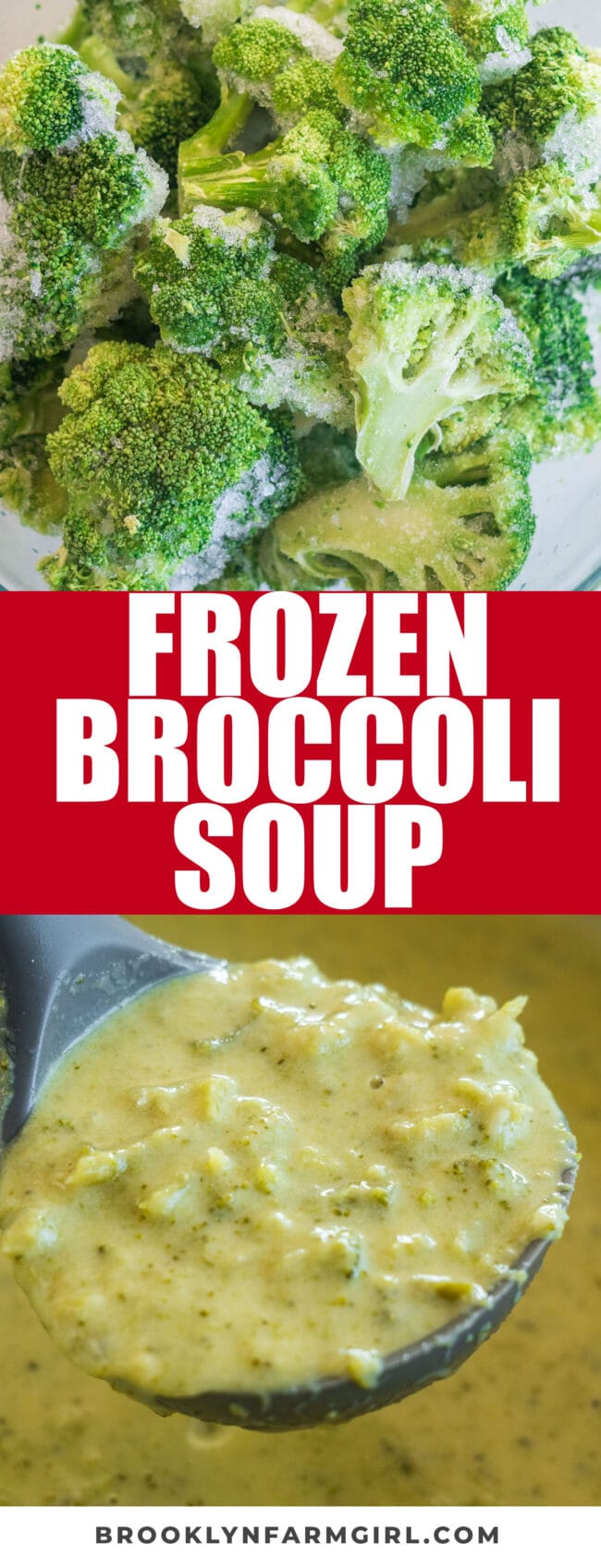 Frozen Cream of Broccoli Soup - Brooklyn Farm Girl