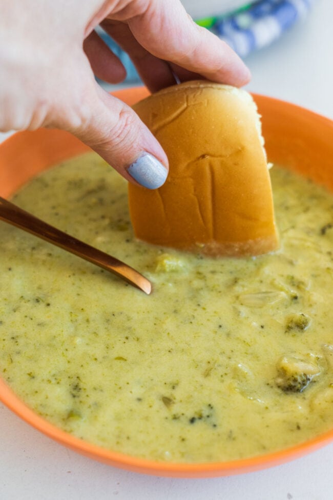 Frozen Cream of Broccoli Soup - Brooklyn Farm Girl