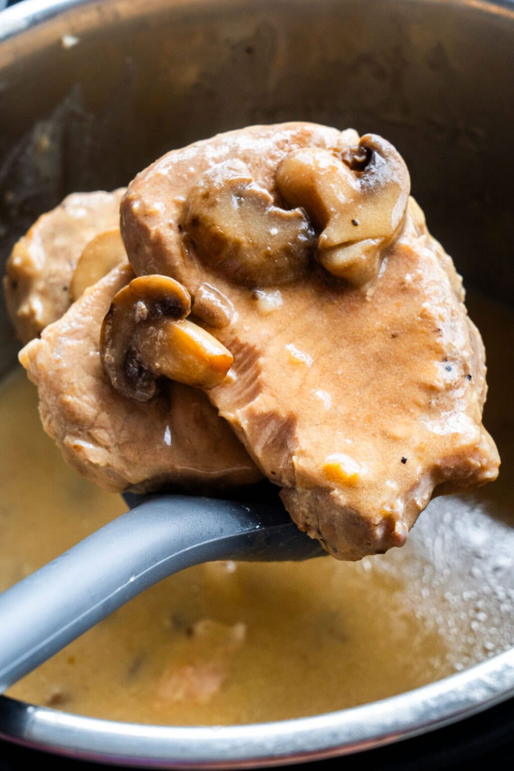 Instant Pot Frozen Pork Chops - No Defrosting! - Brooklyn Farm Girl